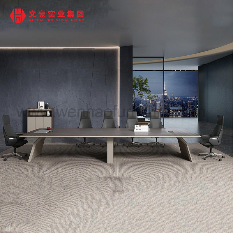 Modern Office Desk Table Furniture L Shaped Design Long Boss Executive ...
